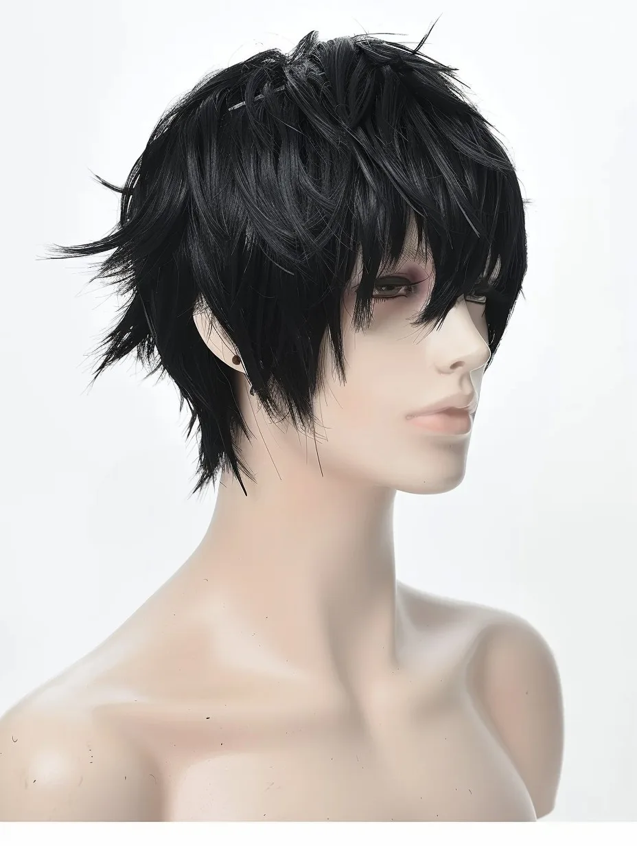 Buy Now: Perfect Trafalgar Law Wig for One Piece Fans!